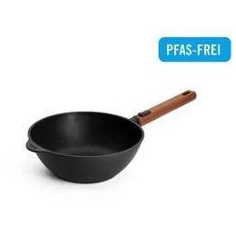 Wok Woll "Eco Logic QXR Guss-Wok- und R&uuml;hrpfanne", schwarz, H:9cm &Oslash;:24cm, Pfannen, Wok, PFAS-freie Diamond-QXR - Beschichtung