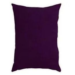 Dekokissen Apelt "Tahiti" Gr. 1, lila (mauve, unifarben), B:30cm L:40cm, Baumwolle, Polyester, Dekokissen_Sitzkissen_Kissenh&uuml;llen, Kissenh&uuml;lle mit F&uuml;llung, 1 St&uuml;ck