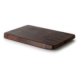 Schneidebrett CONTINENTA "Walnuss, Stirnholz - mit hoher Materialst&auml;rke", braun (natur), B:25cm H:3cm L:38cm, Holzwerkstoff, Schneidebretter, mit Mosaik aus einzeln verleimten Holzw&uuml;rfeln
