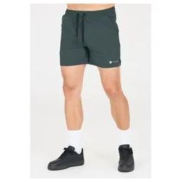 Shorts Virtus "Berk", Herren, Gr. M, US-Gr&ouml;&szlig;en, gr&uuml;n (tannengr&uuml;n), 91% Polyester, 9% Elasthan, unifarben, kurz, Hosen Shorts, mit Quick-Dry-Funktion