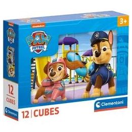 W&uuml;rfelpuzzle Clementoni "Paw Patrol", bunt, Puzzles, KinderB:16cm H:12cm, Kunststoff, Made in Europe, B:16cm H:12cm
