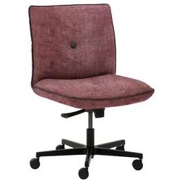 mayer Sitzm&ouml;bel Drehstuhl MAYER SITZM&Ouml;BEL "myCOSYWORXX Homeoffice Sessel", lila (beere, schwarz), B:58cm H:89cm T:64cm, Stoff, St&uuml;hle, Drehstuhl, besonders bequem gepolstert