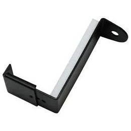 Verbinder Gardinia "Spannvitrage-Adapter", schwarz (schwarz, matt), &Oslash;:0,9cm, Gardinenstangenhalterungen, Serie Spannvitrage &Oslash; 7/9 mm