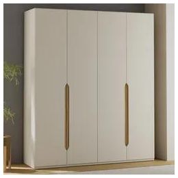 Kleiderschrank FORTE, beige (sand, mauvella eiche), B:177,5cm H:210,5cm T:54,2cm, FSC-zertifizierter Holzwerkstoff, Schr&auml;nke, Kleiderschrank, H&ouml;he 2,10 mtr., stehende Montage, Grifflos