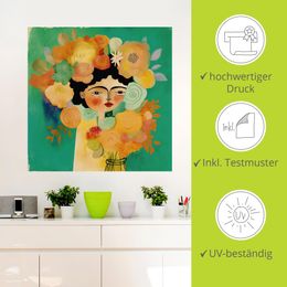 Wandbild Artland, B:70cm H:70cmfarbe bild(er): farbig, Vinyl, Wohnzimmer, Bilder, "Das Fl&uuml;stern der Bl&uuml;te", als Alubild, Leinwandbild, Poster,