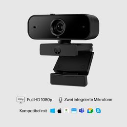 HP Webcam "430 FHD-Webcam", B:8,2cm H:5,1cm T:5,45cm, schwarz, Camcorder