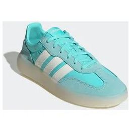 Sneaker Adidas SPORTSWEAR "BARREDA DECODE", Damen, Gr. 40, wei&szlig; (flash aqua, sanftes wei&szlig;, mint ton), Leder, Textil, Schuhe Sneaker, inspiriert vom Design des Adidas handball spezial