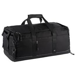 Weekender Camel Active "Connect", Damen, Gr. B/H/T: 61cm x 32cm x 35cm, schwarz, Nylon, beschichtet, clean, unifarben, Taschen Weekender, perfekt durchdachtes modulares Reisetaschensortiment in vielen Styles