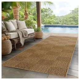 Outdoorteppich Ayyildiz TEPPICHE "TIMBER 1405", beige, B:80cm H:5mm L:150cm, Polypropylen, Teppiche, Outdoorteppich, L&auml;ufer, In und Outdoor, Jute Sisal Optik, Wohnzimmer, Aussenbereich