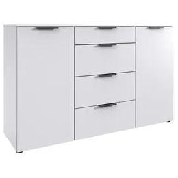 Kombikommode wimex "Oxford by fresh to go, mit Schubladen, in 2 Gr&ouml;&szlig;en", wei&szlig;, B:135cm H:92cm T:41cm, Spanplatte, Sideboards, Kombikommode, Mit Soft-close Beschl&auml;gen, Kommode Made in Germany