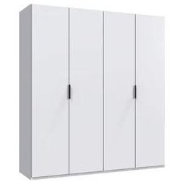Kleiderschrank wimex "Oxford by fresh to go, in 3 Breiten, Made in Germany", wei&szlig;, B:200cm H:216cm T:58cm, Holzwerkstoff, Schr&auml;nke, Kleiderschrank, mit hochwertigen Faltt&uuml;ren f&uuml;r den perfekten &Uuml;berblick