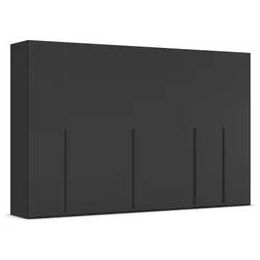 Kleiderschrank "Schrank Garderobe Ankleide Schlafzimmer Flur SERINA Eyecatcher", schwarz (schwarz, schwarz mattglas), B:351cm H:223cm T:61cm, Holzwerkstoff, LeGer Home by Lena Gercke, Schr&auml;nke, Kleiderschrank, in 6 Breiten, 3 Ausf&uuml;hrungen und mit Front Glas oder Dekor MADE IN GERMANY