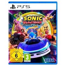 Sega Spielesoftware "Sonic Racing: CrossWorlds", transparent (ohne farbbezeichnung), PlayStation 5, Spielesoftware