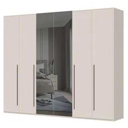Dreht&uuml;renschrank OTTO HOME "Opera mit oder ohne Kranz inkl. LED-Bel.,B 227,272,317 oder 362 cm", cashmere, B:272cm H:224cm T:56cm, FSC-zertifizierter Holzwerkstoff, MDF, Schr&auml;nke, Dreht&uuml;renschrank, UV lackiert, Soft Close Funktion, H&ouml;henverstellbare F&uuml;&szlig;e