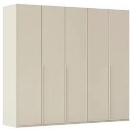 Kleiderschrank "Schrank Garderobe Ankleide Schlafzimmer Flur SERINA Eyecatcher", beige (champagner), B:251cm H:223cm T:61cm, Holzwerkstoff, LeGer Home by Lena Gercke, Schr&auml;nke, Kleiderschrank, in 6 Breiten, 3 Ausf&uuml;hrungen und mit Front Glas oder Dekor MADE IN GERMANY