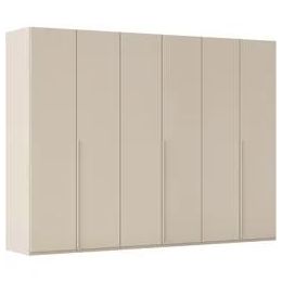 Kleiderschrank "Schrank Garderobe Ankleide Schlafzimmer Flur SERINA Eyecatcher", beige (beige, beige mattglas (champagner)), B:301cm H:223cm T:61cm, Holzwerkstoff, LeGer Home by Lena Gercke, Schr&auml;nke, Kleiderschrank, in 6 Breiten, 3 Ausf&uuml;hrungen und mit Front Glas oder Dekor MADE IN GERMANY