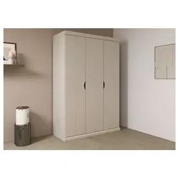 Kleiderschrank Rauch "Dreht&uuml;renschrank Schrank Garderobe W&auml;scheschrank Schlafzimmer MARLENE", beige (beige (champagner)), B:136cm H:203cm T:56cm, Holzwerkstoff, Schr&auml;nke, Kleiderschrank, in 3 Breiten 91/136/181 cm im Landhaus-Stil MADE IN GERMANY
