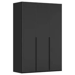Kleiderschrank "Schrank Garderobe Ankleide Schlafzimmer Flur SERINA Eyecatcher", schwarz, schwarz mattglas, B:151cm H:223cm T:61cm, Holzwerkstoff, LeGer Home by Lena Gercke, Schr&auml;nke, Kleiderschrank, in 6 Breiten, 3 Ausf&uuml;hrungen und mit Front Glas oder Dekor MADE IN GERMANY