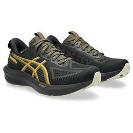 Laufschuh asics "GT-1000 14 GORE-TEX", Damen, Gr. 40, schwarz (schwarz, sandstorm), Textil, Schuhe Laufschuh, f&uuml;r mehr Stabilit&auml;t, wasserdicht