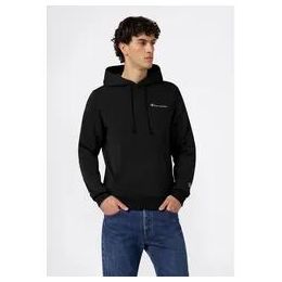 Kapuzensweatshirt Champion "SPORTWEAR HOODIE Standard Fit", Herren, Gr. S (44/46), nbk, ns, Obermaterial: 70% Baumwolle, 30% Polyester, Sweatshirts, mit Kapuze, mit aufgerautem Innenfutter