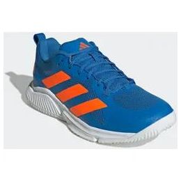 Hallenschuh Adidas PERFORMANCE "COURT TEAM BOUNCE 2.0", Herren, Gr. 46, blau (bright royal, cloud wei&szlig;, cloud wei&szlig;), Synthetik, Textil, Schuhe Hallenschuh, Volleyballschuh