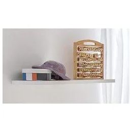 Wandboard wimex "Cindy2", wei&szlig;, B:78cm H:2cm T:24cm, Holzwerkstoff, Regale, Wandboard