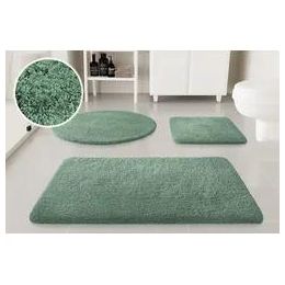 Badematte OTTO HOME "Kaarin", salbei gr&uuml;n, H:30mm, Polyester, Badematten, Badematte, Badteppich, getuftet, flauschig, hochflor, gro&szlig;e Farbauswahl
