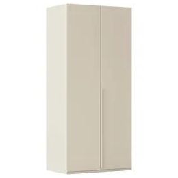 Kleiderschrank "Schrank Garderobe Ankleide Schlafzimmer Flur SERINA Eyecatcher", beige (beige (champagner)), B:101cm H:223cm T:61cm, Holzwerkstoff, LeGer Home by Lena Gercke, Schr&auml;nke, Kleiderschrank, in 6 Breiten, 3 Ausf&uuml;hrungen und mit Front Glas oder Dekor MADE IN GERMANY