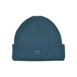 Beanie Urban Classics "Urban Classics Unisex Knitted Wool Beanie", Damen, Gr. onesize, jasper, Wolle, M&uuml;tzen Beanie