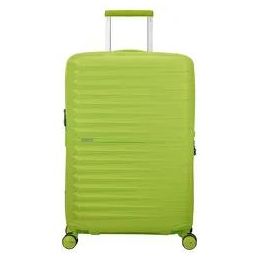Hartschalen-Trolley American Tourister "FASTFORWARD, verschiedene Gr&ouml;&szlig;en und Farben", Gr. B/H/T: 46cm x 68cm x 26cm 67 l, gr&uuml;n (neon lime), Polypropylen, unifarben, Koffer, Hartschalen-Koffer personalisierbar TSA-Schloss Volumenerweiterung