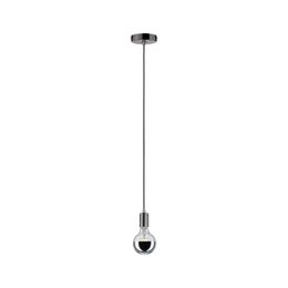 Paulmann LED-Leuchtmittel "230V Globe G95 600lm 6,5W 2700K Silber", L:13,8cm &Oslash;:9,5cm, silber, Leuchtmittel