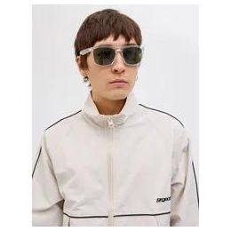 Jack & Jones Sonnenbrille JACK & JONES "JACRYDER SUNGLASSES NOOS", Jungen, blanc de blanc detail:j7712, 00, unifarben, Sonnenbrillen Sonnenbrille