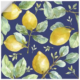 Wandbild Artland, B:30cm H:30cmfarbe bild(er): farbig, Vinyl, Wohnzimmer, Bilder, "Le Citron Pattern IB", als Alubild, Leinwandbild, Poster,