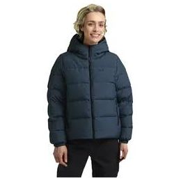 Daunenjacke Jack Wolfskin "Frozen Palace Jkt W Rds", Damen, Gr. M, aluminium bl, Obermaterial: 100% Polyester. Futter: 100% Polyester. Wattierung: 90% Entendaune, 10% Federn, normal, Jacken Daunenjacke, f&uuml;r Wandern und Trekking, mit Entendaune und Federn isoliert