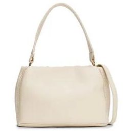 Schultertasche Tommy Hilfiger "TH SOFT SUMMER MINI BUCKET", Damen, Gr. B/H/T: 27cm x 16cm x 8cm, beige, Lederimitat, Textil, unifarben, Taschen Schultertasche, Damen Umh&auml;ngetasche, Minibag, Clutch mit abnehmbarem Umh&auml;ngeriemen