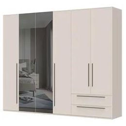 Dreht&uuml;renschrank OTTO HOME, cashmere, B:272cm H:224cm T:56cm, FSC-zertifizierter Holzwerkstoff, MDF, Schr&auml;nke, Dreht&uuml;renschrank, UV lackiert, Soft Close Funktion, H&ouml;henverstellbare F&uuml;&szlig;e