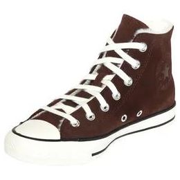 Sneaker Converse "CHUCK TAYLOR ALL STAR", Damen, Gr. 38, totally fudged, egret, schwarz, Textil, Schuhe Sneaker, gef&uuml;ttert mit Warmfutter