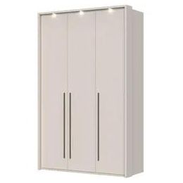 Dreht&uuml;renschrank Places of Style "Opera mit oder ohne Kranz inkl. LED-Beleuchtung, B: 92,137 oder 182 cm", cashmere, B:142cm H:226cm T:60cm, FSC-zertifizierter Holzwerkstoff, MDF, Schr&auml;nke, Dreht&uuml;renschrank, UV lackiert, Soft Close Funktion, H&ouml;henverstellbare F&uuml;&szlig;e