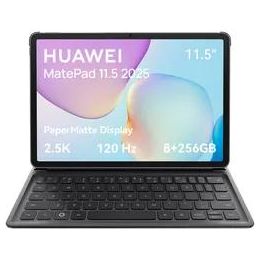 Huawei Tablet "MatePad 11,5" 2025, PaperMatte Display, 8G+256G, inkl. Black Keyboard", space grau, B:19,2cm H:7,4cm T:27,6cm, Tablets_EBookReader, PaperMatte Display, 10.100 mAh Akku, inkl. Black Keyboard