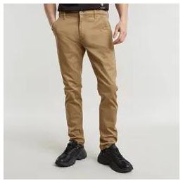G-Star Raw Chinohose G-STAR "Skinny Chino 3.0", Damen, Gr. 30, L&auml;nge 32, beige (safari), Web, Obermaterial: 97% Baumwolle, 3% Elasthan, unifarben, skinny fit normal, Hosen Chinohose