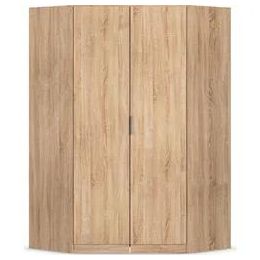 Kleiderschrank Rauch "Eckschrank Schrank Ankleidezimmer Schlafzimmer Garderobe LAGOA", eiche sonoma, B:117cm H:197cm T:117cm, Holzwerkstoff, Schr&auml;nke, Kleiderschrank, voll ausgestattet viel Stauraum, optional mit Aufsatz MADE IN GERMANY