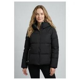 Steppjacke Luhta "EIRIKEN", Damen, Gr. 48, basic schwarz, Obermaterial: 97% Polyester, 3% Elasthan, Jacken Steppjacke, wasserabweisend, winddicht, atmungsaktiv