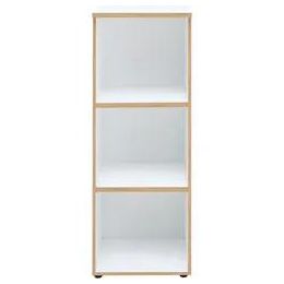 Aktenregal Innostyle "Memphis B&uuml;roregal,45x122x38cm (B/H/T)", wei&szlig; (wei&szlig;, artisan eiche), B:45cm H:122cm T:38cm, Holzwerkstoff, Regale, Aktenregal