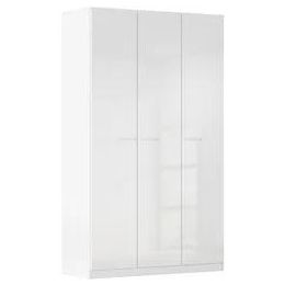 Dreht&uuml;renschrank Rauch "Kleiderschrank Schrank Garderobe TOPSELLER OTELI inkl. Inneneinteilung", alpinwei&szlig;, hochglanz wei&szlig;, B:136cm H:229cm T:54cm, Holzwerkstoff, Schr&auml;nke, Dreht&uuml;renschrank, mit zus&auml;tzlichen Einlegeb&ouml;den, optional mit Spiegel MADE IN GERMANY