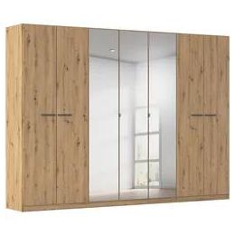 Dreht&uuml;renschrank Rauch "Kleiderschrank Schrank Garderobe TOPSELLER OTELI inkl. Inneneinteilung", eiche artisan, B:315cm H:229cm T:54cm, Holzwerkstoff, Schr&auml;nke, Dreht&uuml;renschrank, mit zus&auml;tzlichen Einlegeb&ouml;den, optional mit Spiegel MADE IN GERMANY