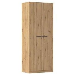 Dreht&uuml;renschrank Rauch "Kleiderschrank Schrank Garderobe TOPSELLER OTELI inkl. Inneneinteilung", eiche artisan, B:91cm H:229cm T:54cm, Holzwerkstoff, Schr&auml;nke, Dreht&uuml;renschrank, mit zus&auml;tzlichen Einlegeb&ouml;den, optional mit Spiegel MADE IN GERMANY