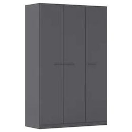 Dreht&uuml;renschrank Rauch "Kleiderschrank Schrank Garderobe TOPSELLER OTELI inkl. Inneneinteilung", grau (graumetallic), B:136cm H:210cm T:54cm, Holzwerkstoff, Schr&auml;nke, Dreht&uuml;renschrank, mit zus&auml;tzlichen Einlegeb&ouml;den, optional mit Spiegel MADE IN GERMANY