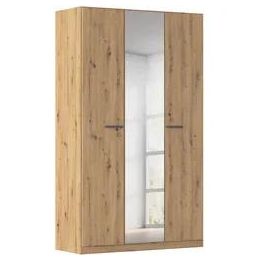 Dreht&uuml;renschrank Rauch "Kleiderschrank Schrank Garderobe TOPSELLER OTELI inkl. Inneneinteilung", eiche artisan, B:136cm H:229cm T:54cm, Holzwerkstoff, Schr&auml;nke, Dreht&uuml;renschrank, mit zus&auml;tzlichen Einlegeb&ouml;den, optional mit Spiegel MADE IN GERMANY
