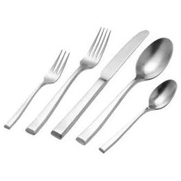 Besteck-Set Hanseatic "PREMIUM", silberfarben, 30 Stk., Edelstahl 18/10, Essbesteck-Sets, verst&auml;rktes Material und trapezf&ouml;rmiges Design am Griffende