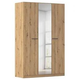 Dreht&uuml;renschrank Rauch "Kleiderschrank Schrank Garderobe TOPSELLER OTELI inkl. Inneneinteilung", eiche artisan, B:136cm H:210cm T:54cm, Holzwerkstoff, Schr&auml;nke, Dreht&uuml;renschrank, mit zus&auml;tzlichen Einlegeb&ouml;den, optional mit Spiegel MADE IN GERMANY
